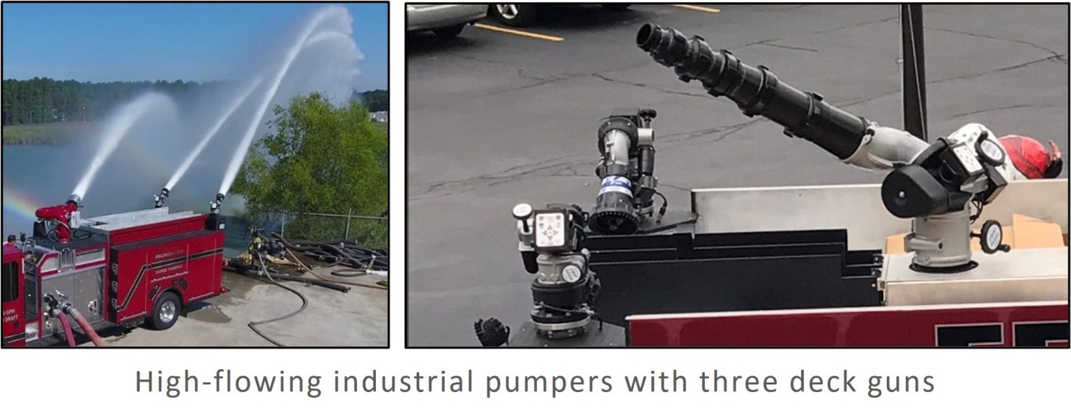 Deck Guns and Aerial Monitors - FAMA